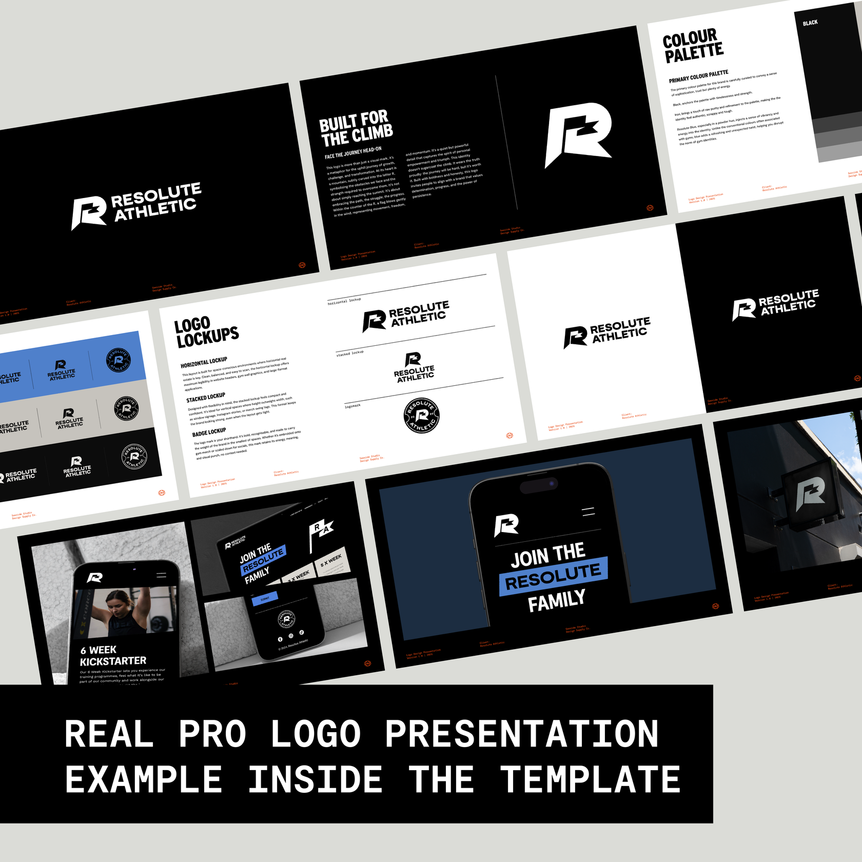 THE ULTIMATE LOGO DESIGN PRESENTATION TEMPLATE – Seeside Studio