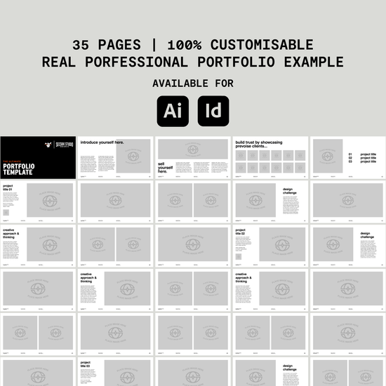 THE ULTIMATE PORTFOLIO TEMPLATE – Seeside Studio