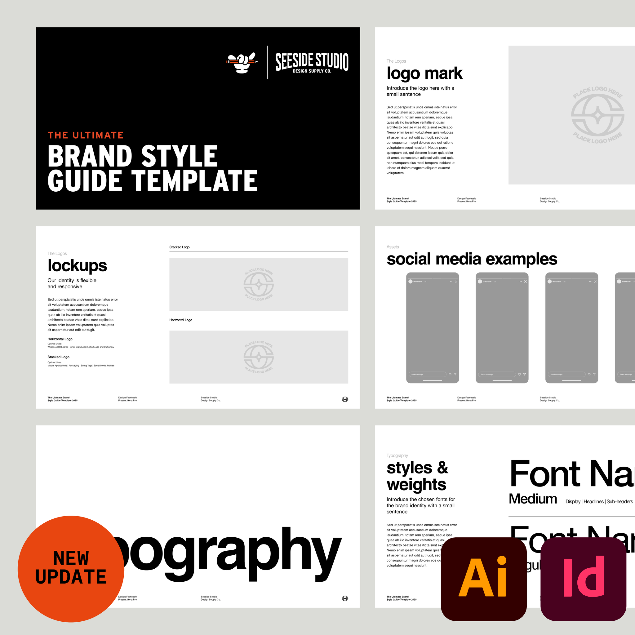 THE ULTIMATE BRAND GUIDELINES TEMPLATE – Seeside Studio